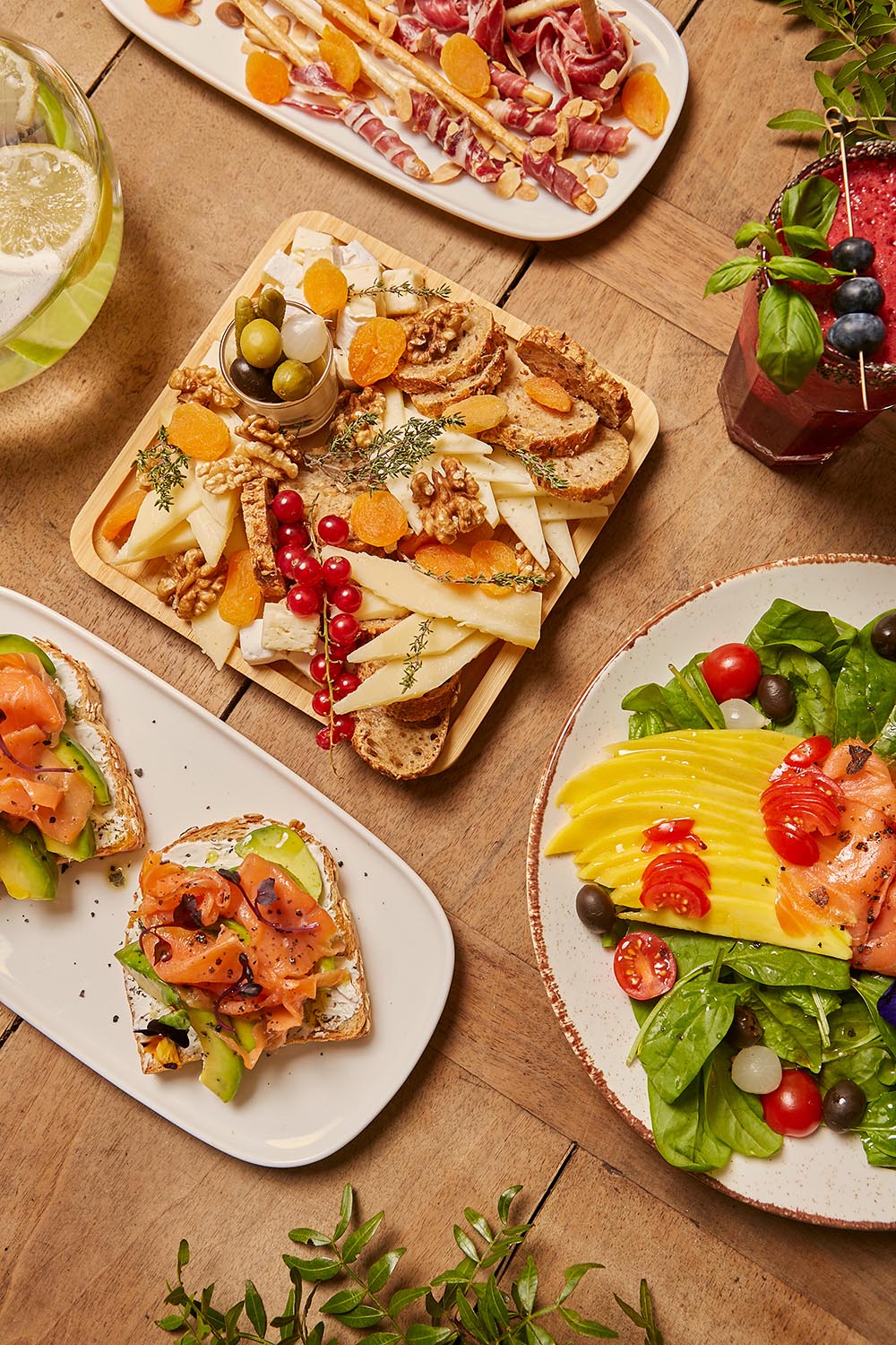 Carta del Sec Brunch, comida saludable y productos locales